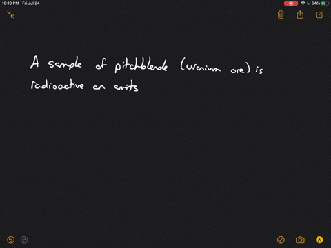 SOLVED:The element helium was first discovered on Earth in a sample of ...