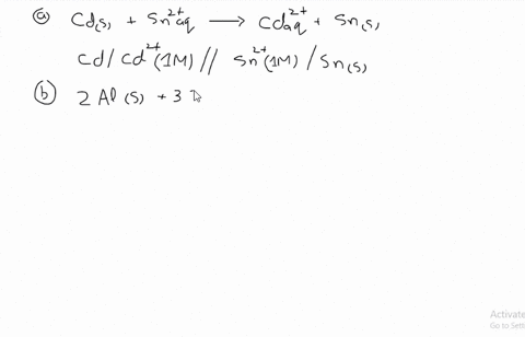 SOLVED:Write the standard shorthand notation for each cell in Problem 17.38.