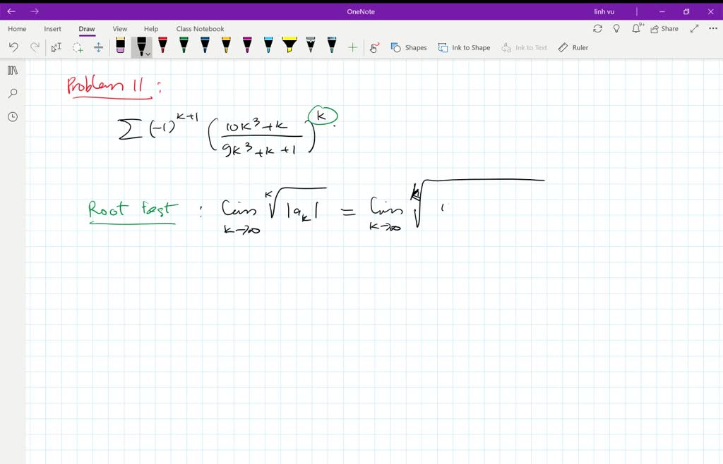 Solved The Ratio And Root Tests Use The Ratio Test Or The Root Test To Determine Whether The