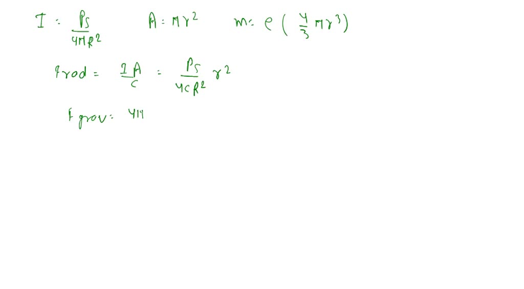 Calculate the size of the largest icy particle that can be released by ...