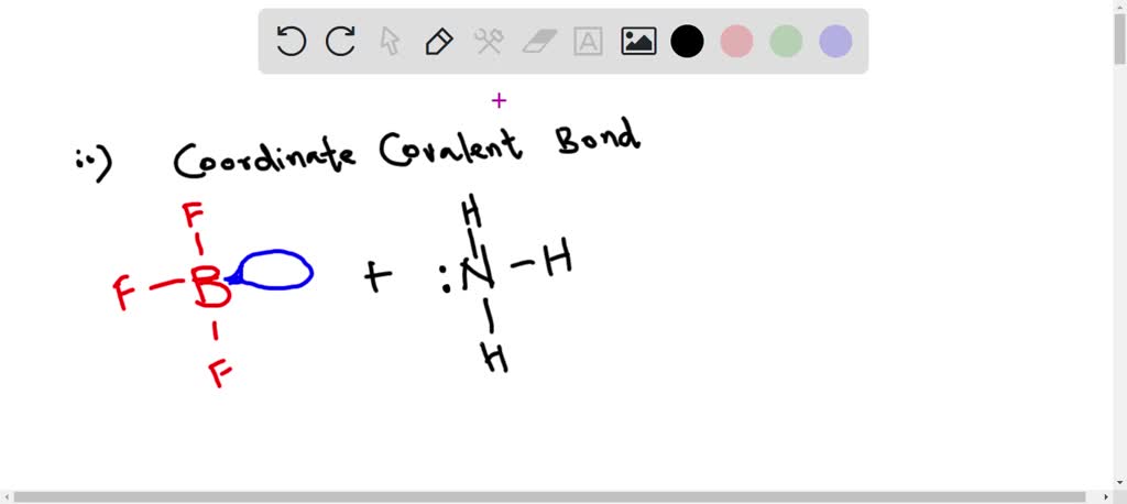 SOLVED:What is a coordinate covalent bond, and how does it diff from a ...