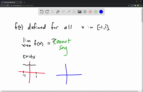SOLVED:Suppose that a function f(x) is defined for all x in [-1,1 ...