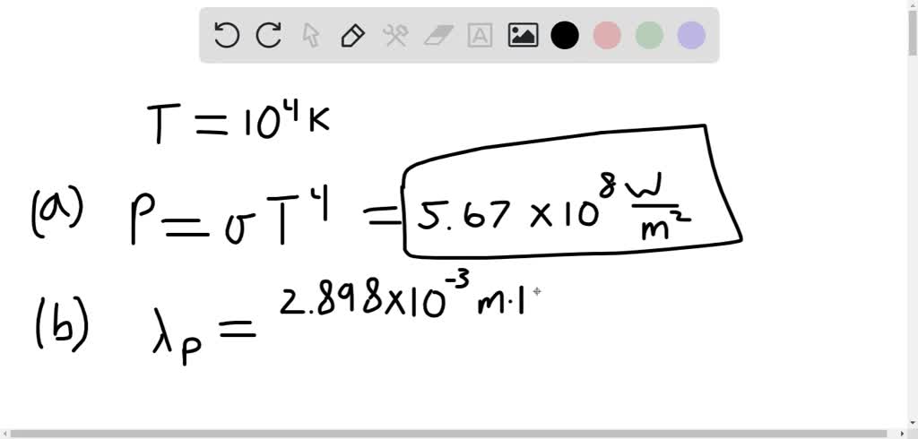 SOLVED:The surface temperature of the star Rigel is 10^4 K. Find (a ...