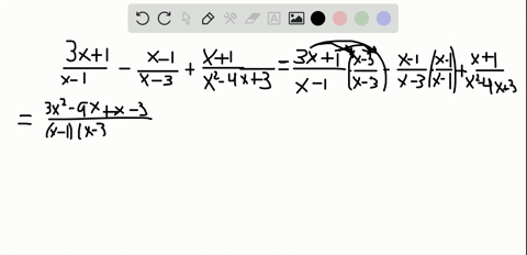 SOLVED:Simplify. x+3 x-1+x-1 x+2-x(x+11) x 2+x-2