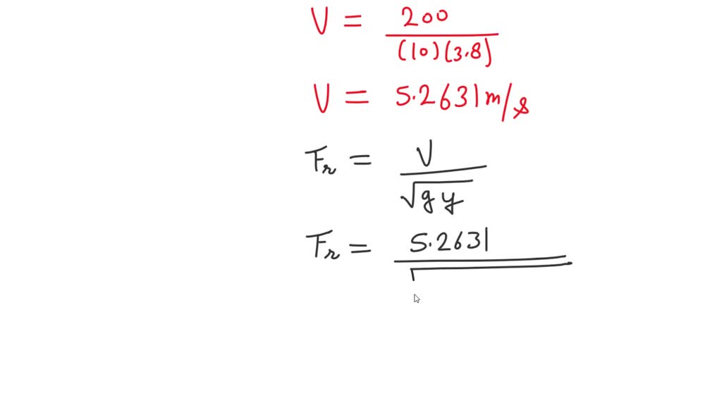 SOLVED:Determine the critical depth and critical head for a 5000 cfs ... SOLVED:Determine the critical depth and critical head for a 5000 cfs ...