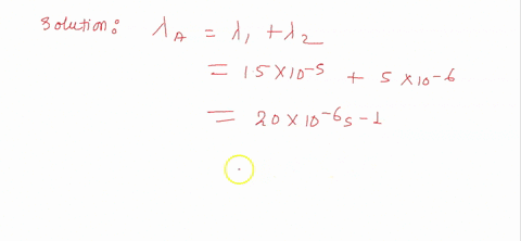 ⏩SOLVED:A follows parallel path Ist order reactions giving B and C ...