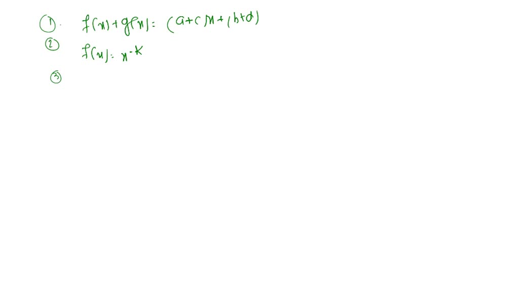 SOLVED:Mark each of the following true or false. a. The nonzero elements of every finite field ...
