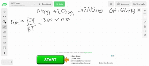 SOLVED:The preparation of NO2(g) from N2(g) and O2(g) is an endothermic ...