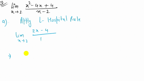 ⏩SOLVED:Calculate each of the limits (a) using L'Hôpital's rule and… | Numerade
