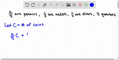 SOLVED: A box holding pennies, nickels and dimes contains thirteen coins with a total value of ...