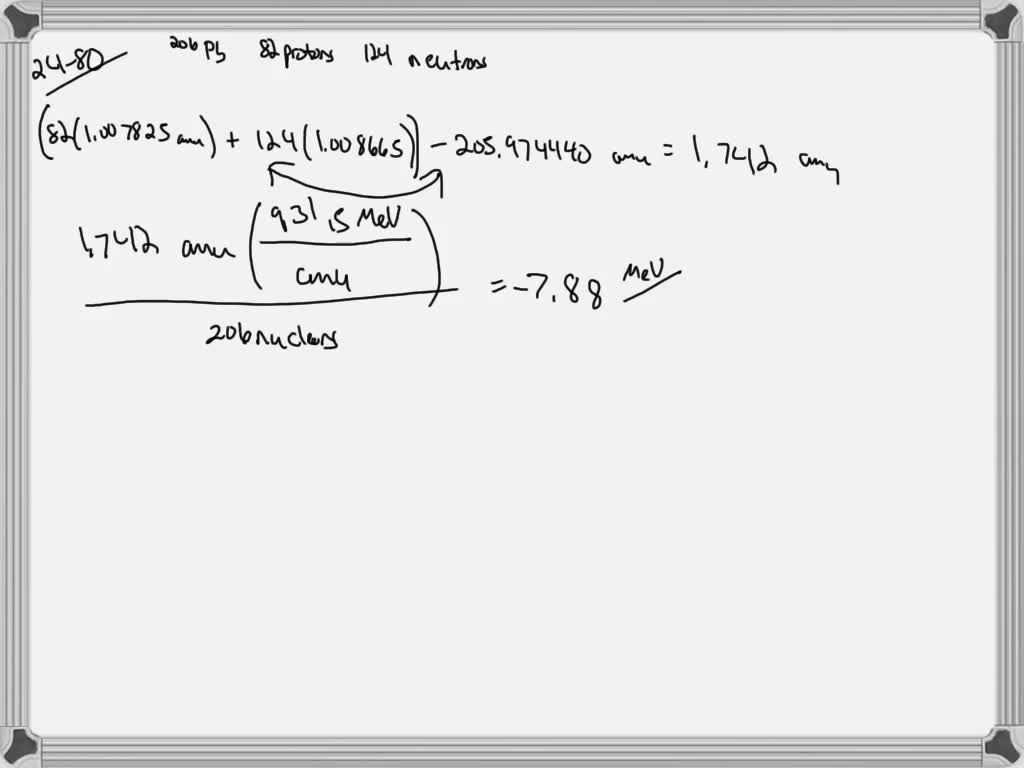 SOLVED:In the spontaneous fission of lead-208, the following reaction ...