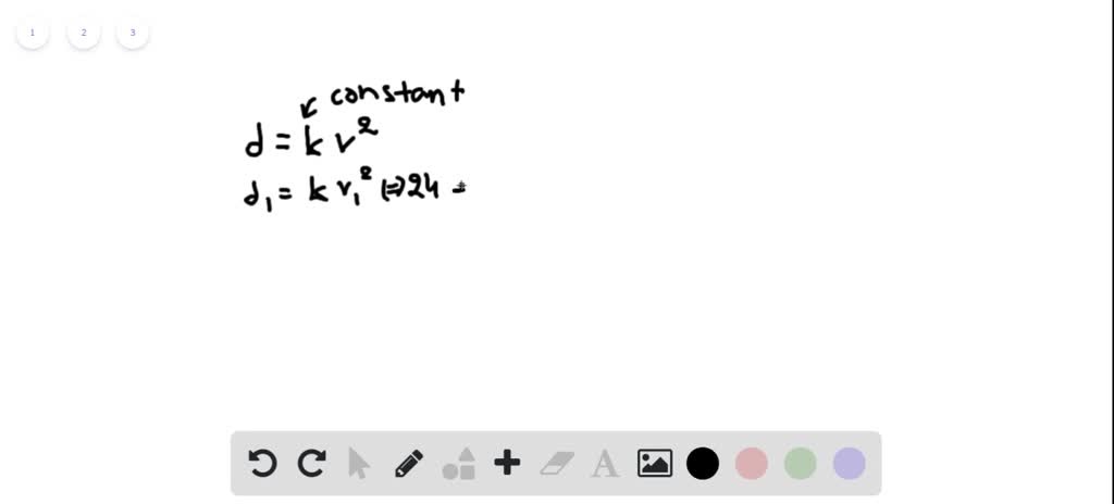 SOLVED:Solve each problem by writing a variation model. Suppose the ...