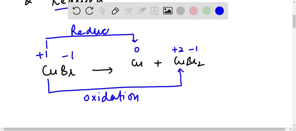 SOLVED:An example of a disproportionation reaction is: [Main April 12 ...