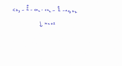 SOLVED: COC(=O)CCC(C)=O The reagent (a) is (a) NaOH (b) alcoholic KOH ...