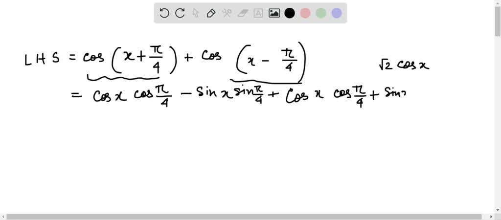 SOLVED:Prove that the given equation is an identity. Refer to the ...