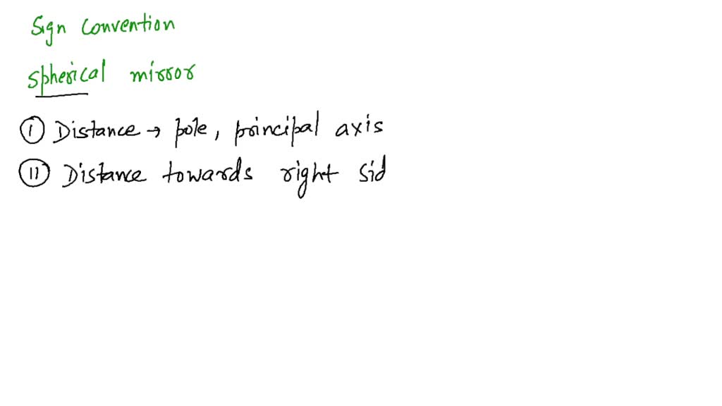 ⏩SOLVED:State the new cartesian sign convention used in reflection ...