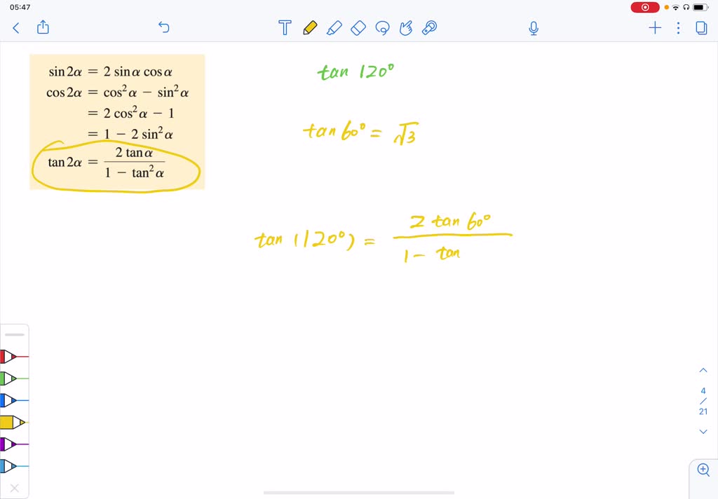 SOLVED Determine The Values Of The Indicated Functions In The Given