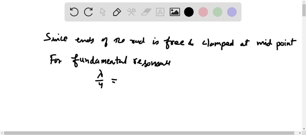 SOLVED:A 60 -cm-long bar, clamped at its middle, is vibrated lengthwise ...
