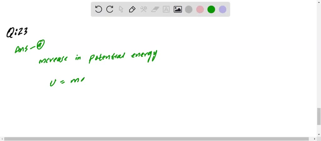 SOLVED:A particle of mass m and charge q is projected vertically upwards. A uniform clectric ...
