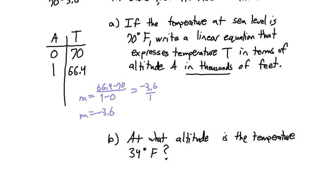 SOLVED:Altitude and Temperature. Air temperature drops about 1^∘ ...