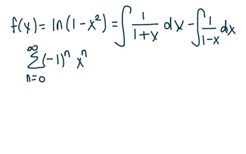 SOLVED:Using a Power Series In Exercises 19-28, use the power series (1 ...