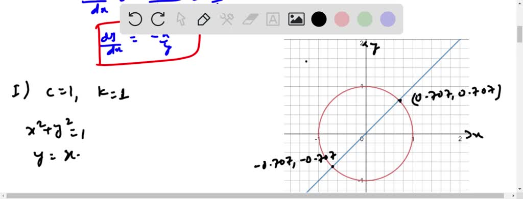 SOLVED:Orthogonal Trajectories In Exercises 63 and 64, verify that the two families of curves ...