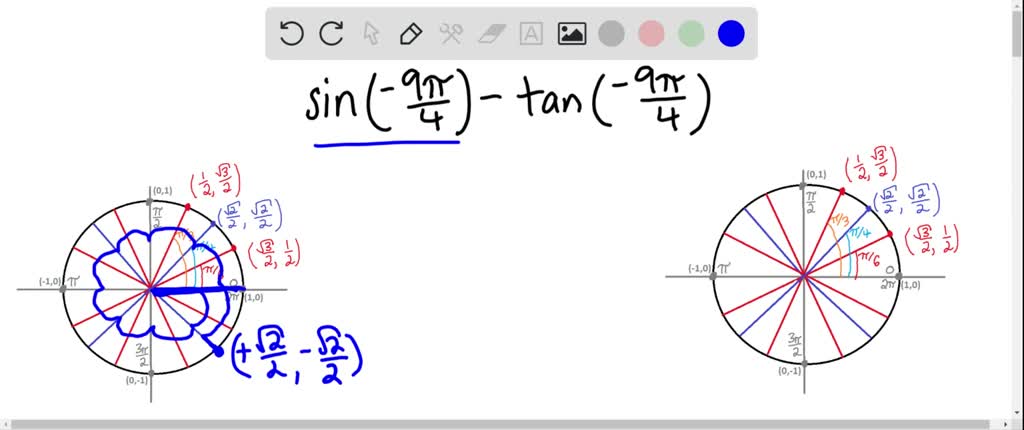 SOLVED: Find the exact value of the expression. Do not use a calculator ...