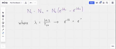 SOLVED:A radioactive nucleus has half-life T1 / 2 . A sample containing ...