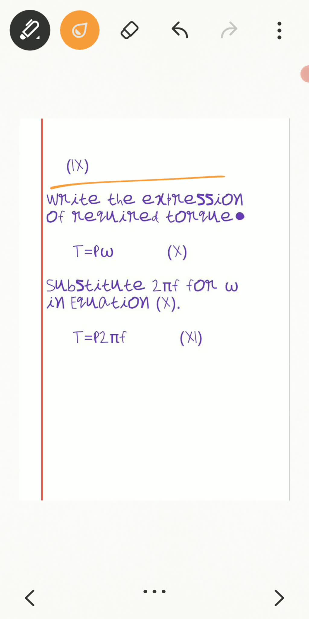 SOLVED: Calculate the torque required to drive the pump shown in Fig. P ...