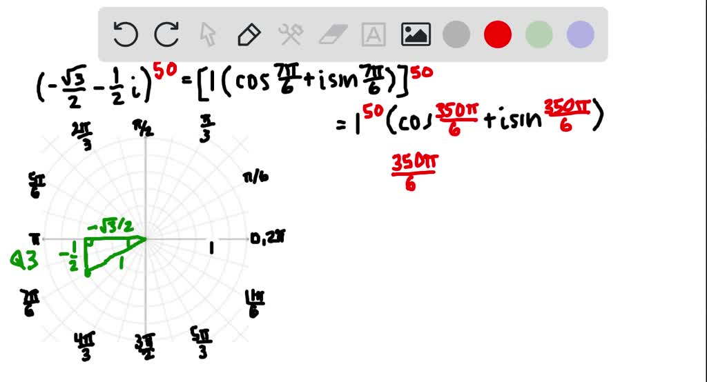 SOLVED:Exer. 1-12: Use De Moivre's theorem to change the given complex ... SOLVED:Exer. 1-12: Use De Moivre's theorem to change the given complex ...