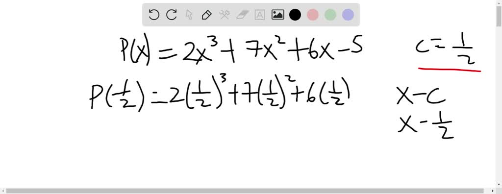 SOLVED:Factor Theorem Use the Factor Theorem to show that x-c is a factor of P(x) for the given ...