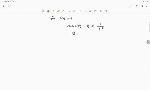 SOLVED:With increase in temperature, the viscosity of (A) both gases and liquids increases. (B ...