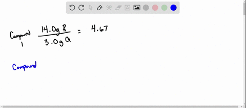 ⏩SOLVED:Two elements, R and Q, combine to form two binary compounds.… | Numerade