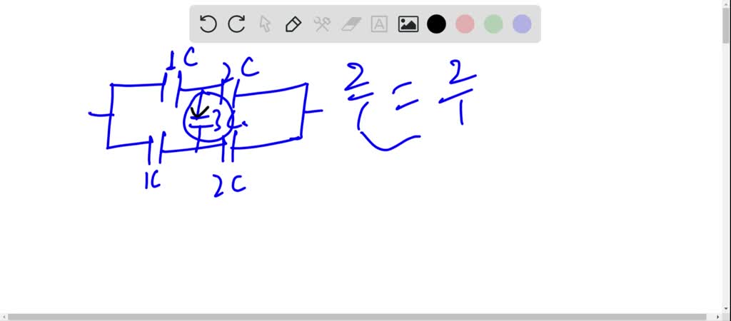 Solved Determine The Equivalent Capacitance Of The Combination Shown In