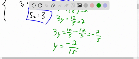 SOLVED:The systems of linear equations are in uppertriangular form ...