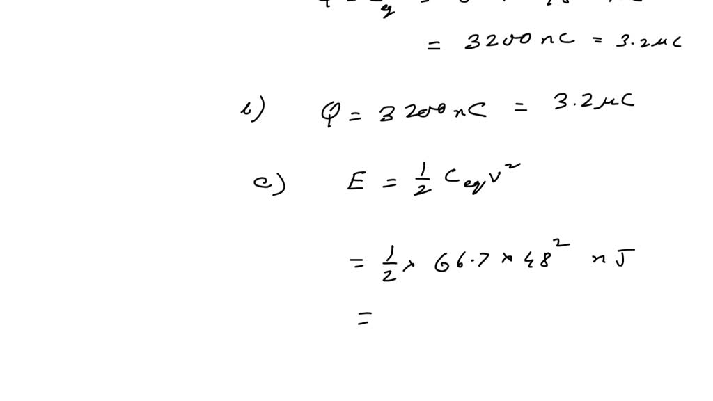 For the capacitor network shown in Fig. E24.28, the potential ...