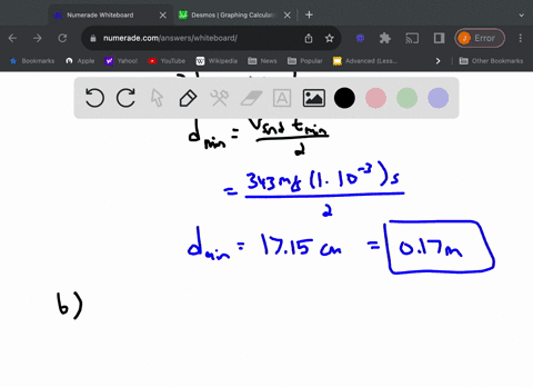 ⏩SOLVED:A motion sensor can accurately measure the distance d to an ...
