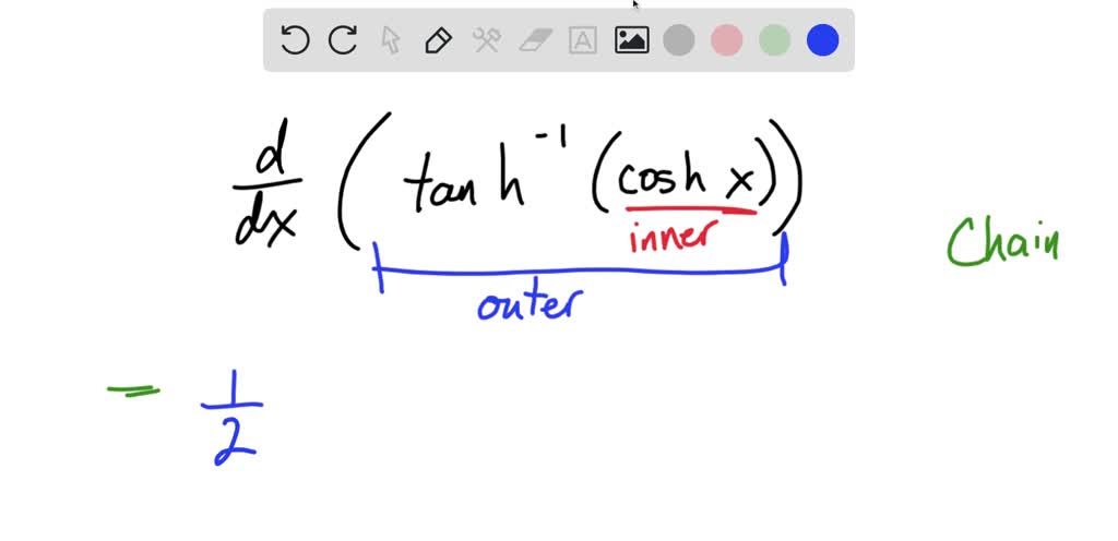 SOLVED:Differentiate the given expression with respect to x. tanh^-1 ...