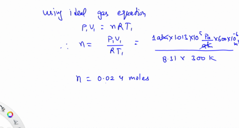 ⏩SOLVED:FIGURE P19.54 shows the cycle for a heat engine that uses a ...