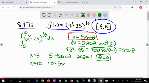 SOLVED:Using the integral of sec ^3 u By reduction formula 4 in Section ...