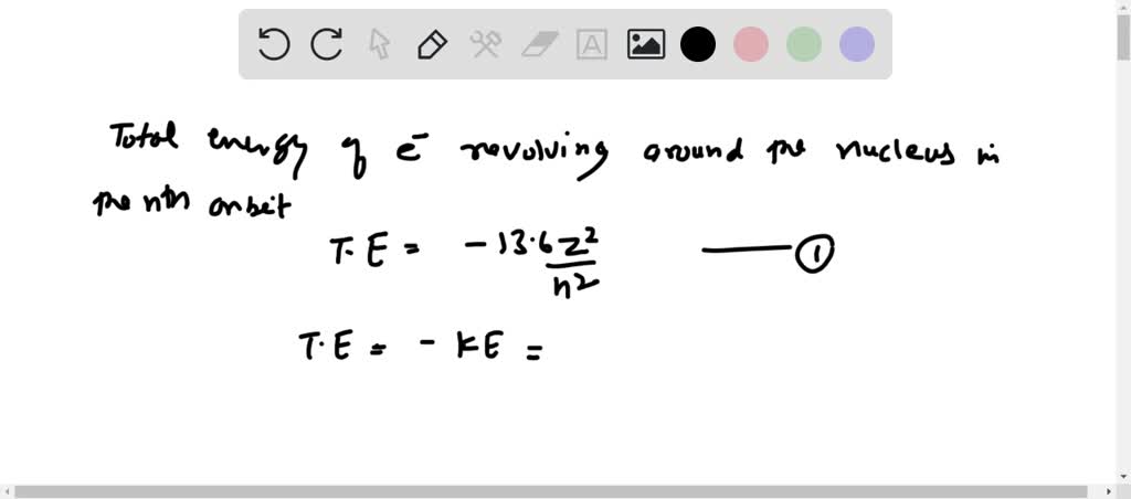 Solved As An Electron Makes A Transition From An Excited State To The