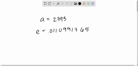 SOLVED:Planetary motion: The perihelion, aphelion, and orbital period ...