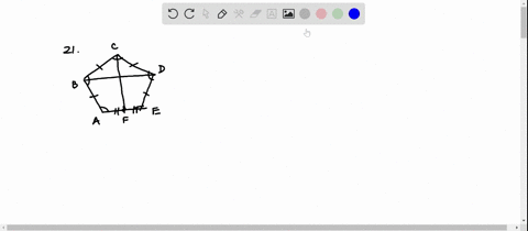 SOLVED:Remember, the equidistance theorems will help you write a concise proof. (FIGURE CAN'T ...