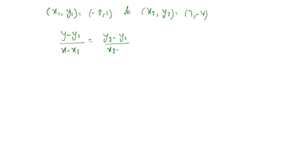 SOLVED:Find equations for each of the functions described. The linear function whose graph ...