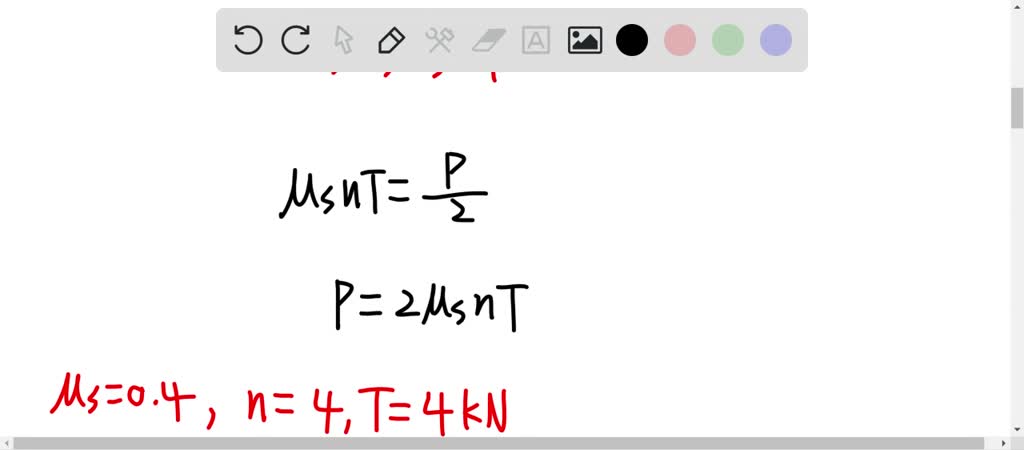 Determine The Maximum Force P The Connection Can Support So That No
