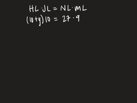 SOLVED:Find the value of the variable and the length of each secant segment. (FIGURE CANNOT COPY)