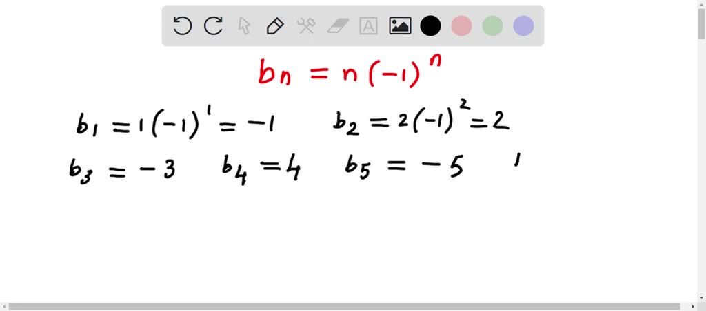 SOLVED:a. Given a geometric sequence whose nth term is an=-8(0.2)^n ...