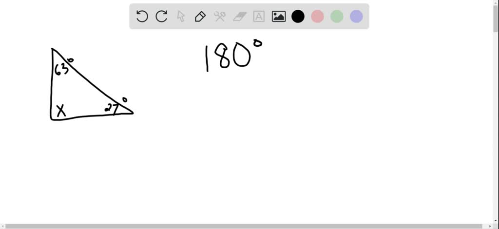 SOLVED:Find the value of x in each triangle. Then classify each triangle as acute,right , or ...