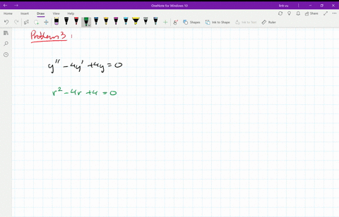 SOLVED:Determine the general solution of the given differential ...