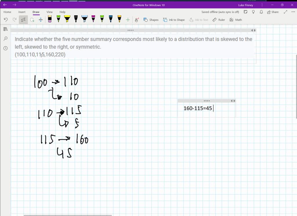 ⏩SOLVED:Indicate whether the five number summary corresponds most… | Numerade